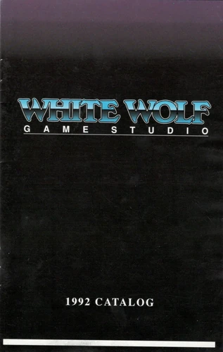 White Wolf Game Studio 1992 Catalog | White Wolf Wiki | Fandom