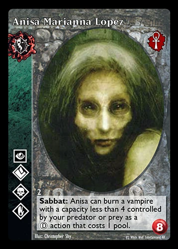 Anisa Marianna Lopez | White Wolf Wiki | Fandom