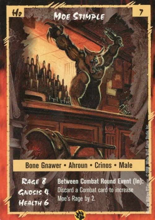 Moe Stimple | White Wolf Wiki | Fandom