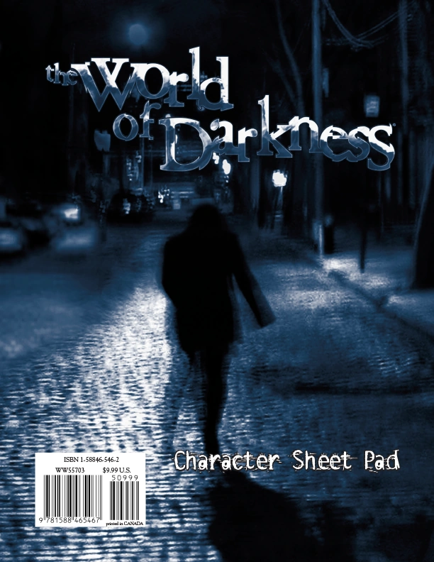 World of Darkness Character Sheet Pad | White Wolf Wiki | Fandom