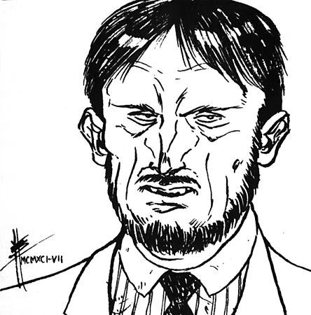 Jacob Black Wolf Drawing