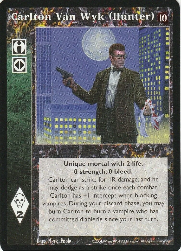 Carleton Van Wyk | White Wolf Wiki | Fandom