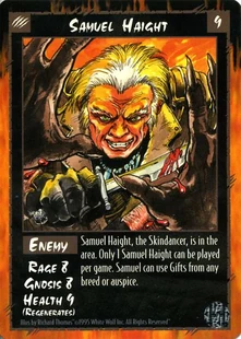 Samuel Haight | White Wolf Wiki | Fandom
