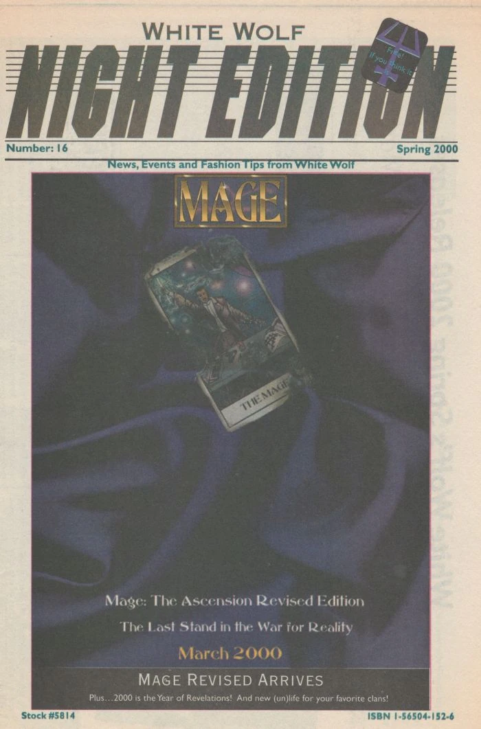 White Wolf Night Edition Number 16 | White Wolf Wiki | Fandom