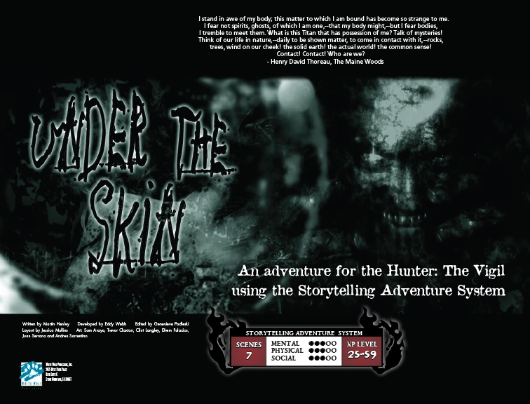 Under the Skin | White Wolf Wiki | Fandom