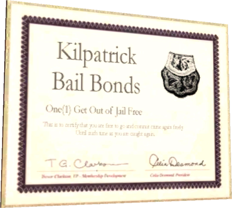 Item:Bail Bond | White Wolf Wiki | Fandom