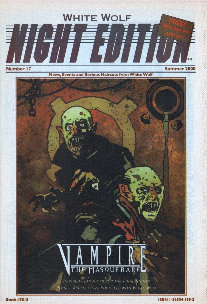 White Wolf Night Edition Number 17 | White Wolf Wiki | Fandom