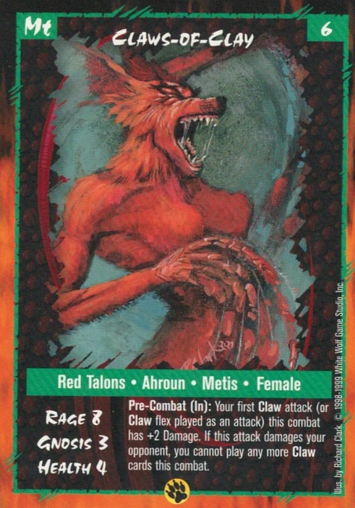 Claws-of-Clay | White Wolf Wiki | Fandom
