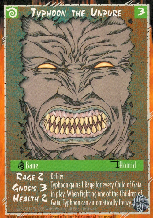 Typhoon the Unpure | White Wolf Wiki | Fandom