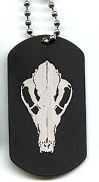 Werewolf Skull Dog Tag | White Wolf Wiki | Fandom