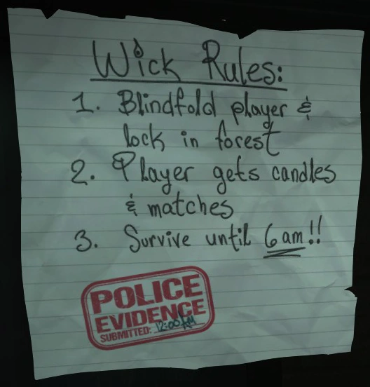 Game Rules | Wick Wikia | Fandom