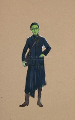 Wicked Set Design Sketches