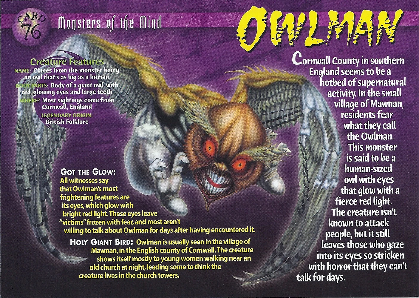 Owlman Cornwall