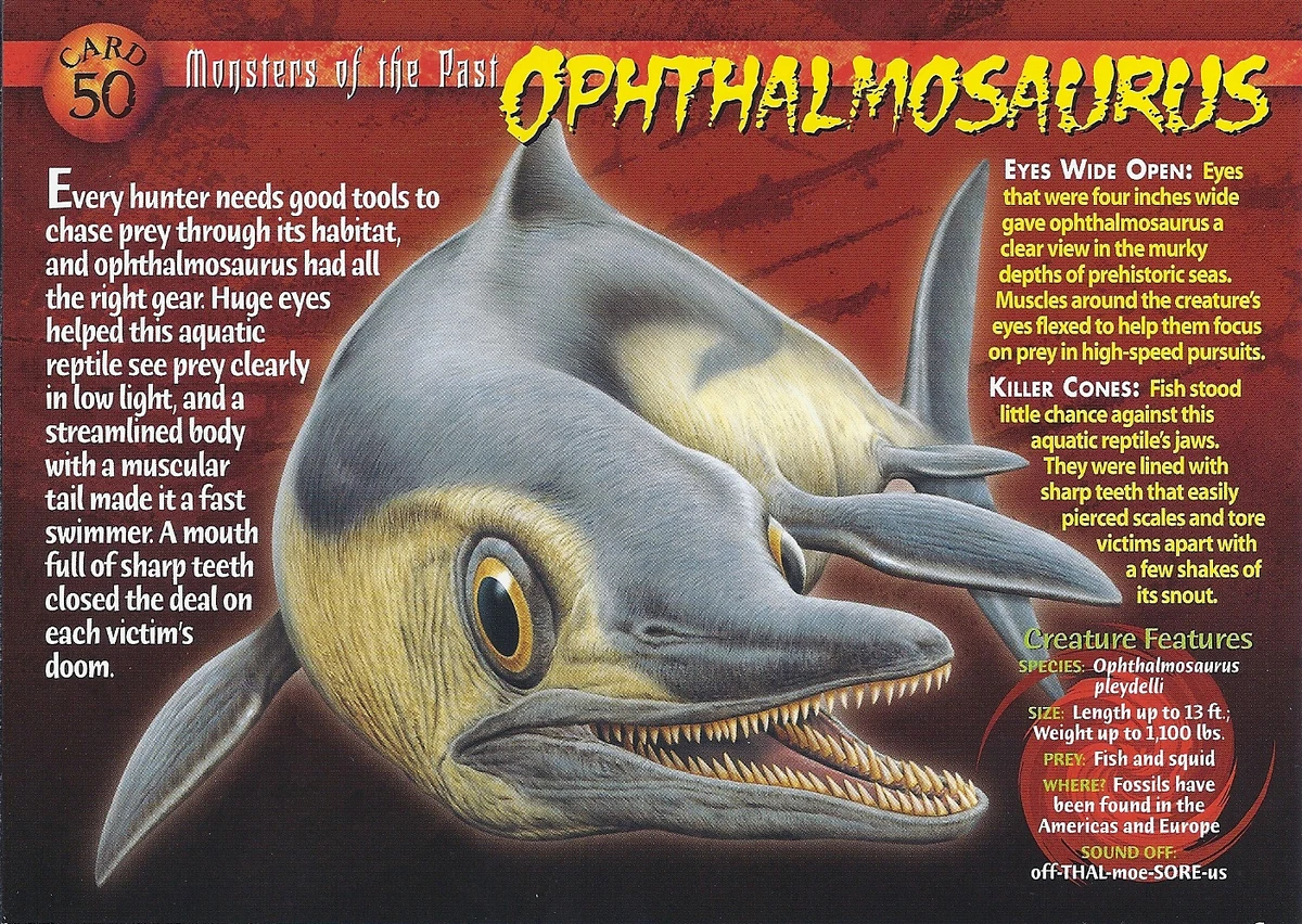 Ophthalmosaurus | Weird n' Wild Creatures Wiki | Fandom