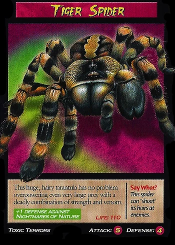 Tiger Spider | Weird n' Wild Creatures Wiki | Fandom