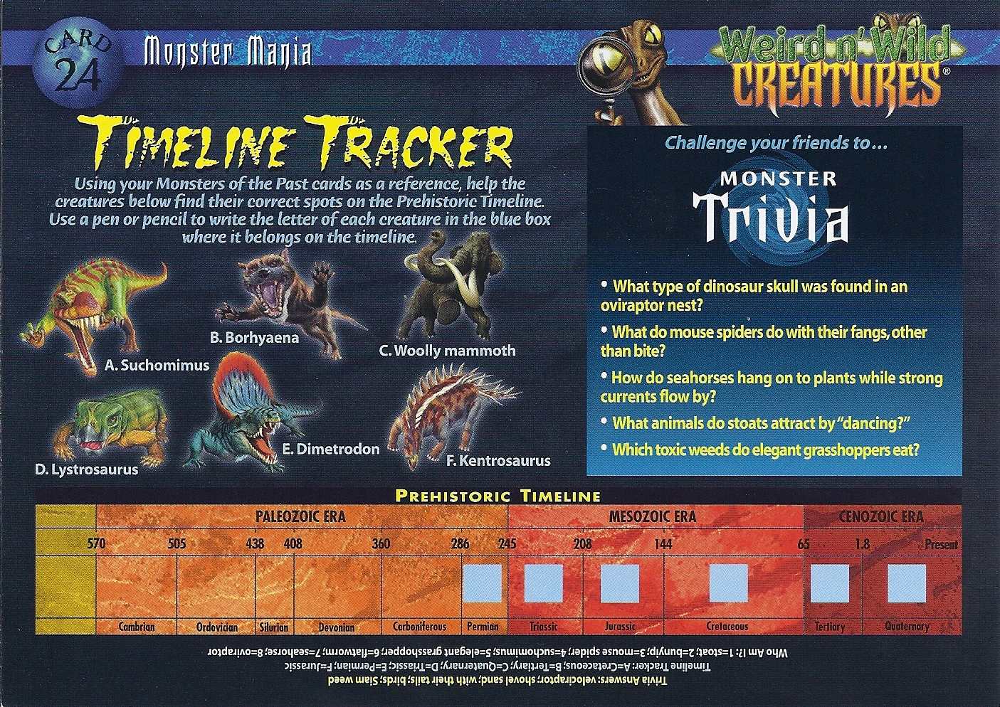 Monster Mania 24 | Weird n' Wild Creatures Wiki | Fandom