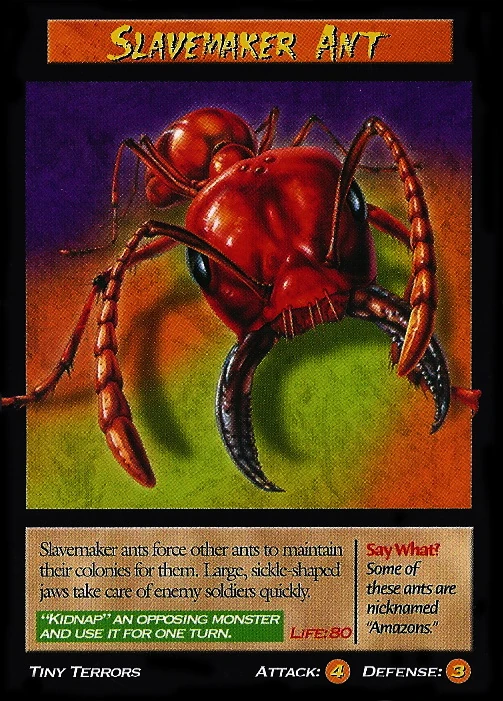 Slavemaker Ant | Weird n' Wild Creatures Wiki | Fandom