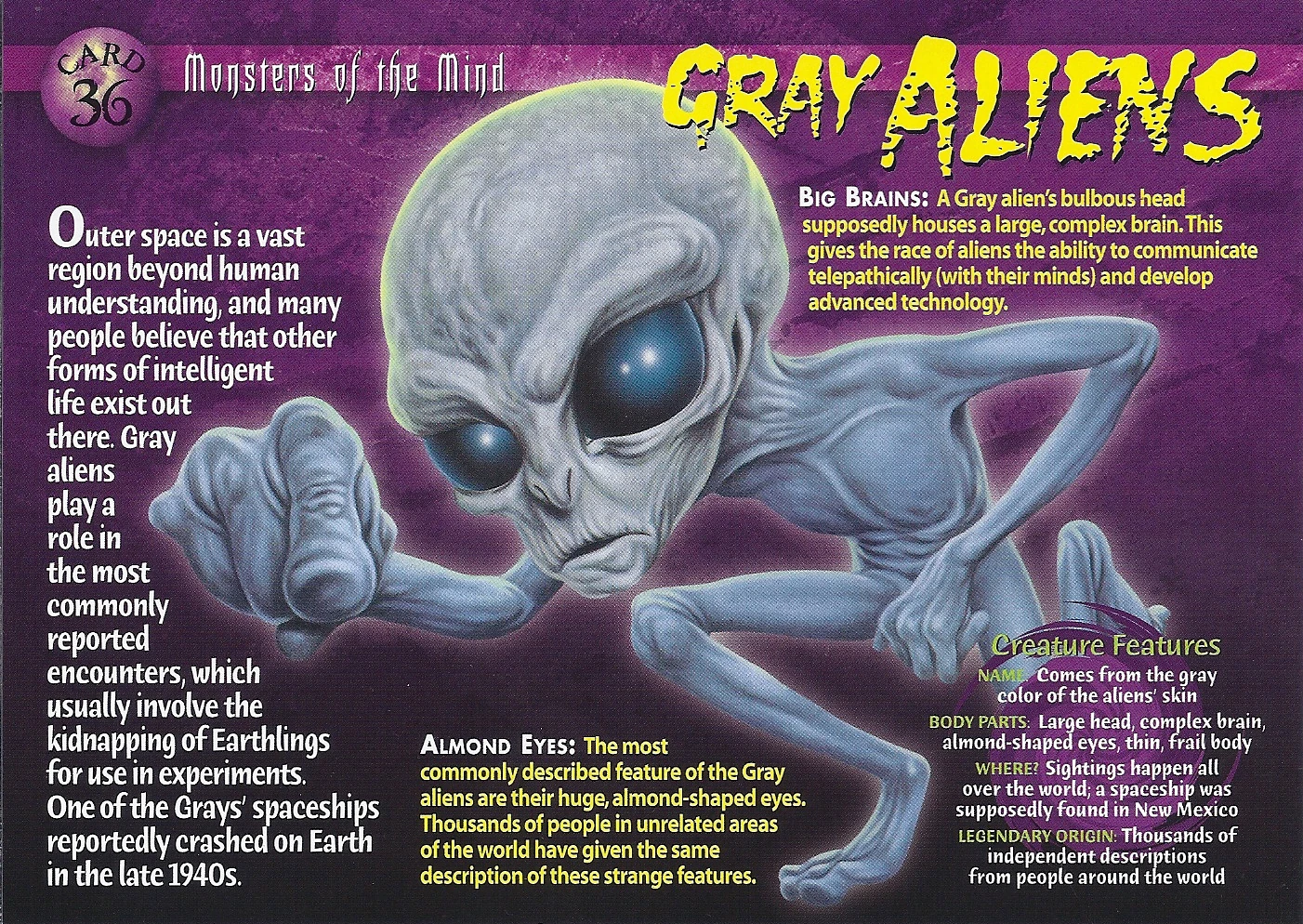 Gray Aliens | Weird n' Wild Creatures Wiki | Fandom