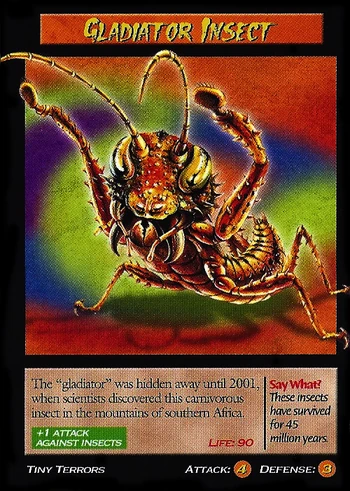 Gladiator Insects | Weird n' Wild Creatures Wiki | Fandom