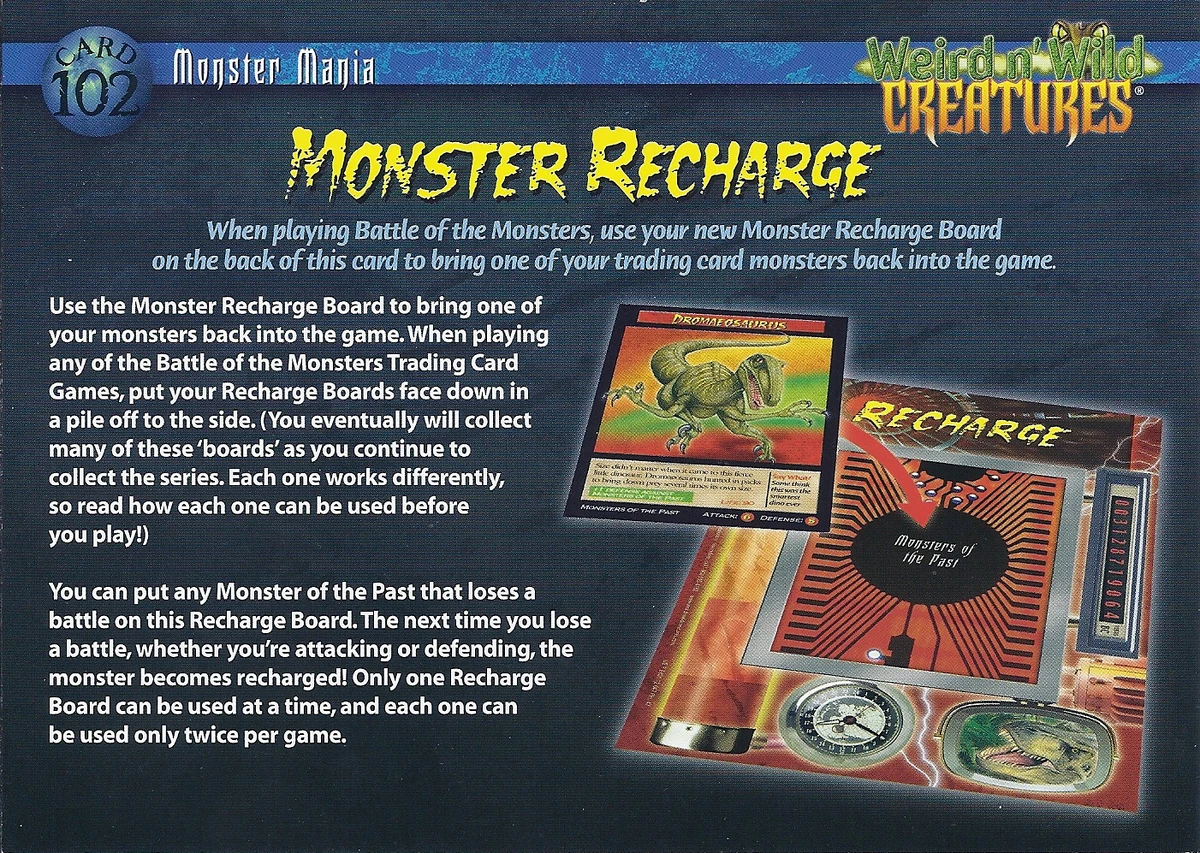 Monster Mania 102 | Weird n' Wild Creatures Wiki | Fandom