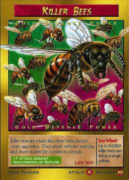 killer bees attack