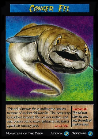 War Of The Monsters Conger
