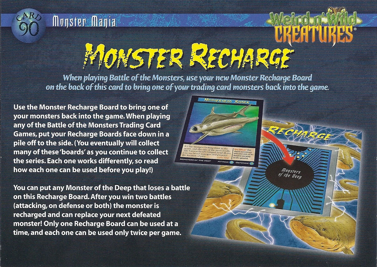Monster Mania 90 | Weird n' Wild Creatures Wiki | Fandom