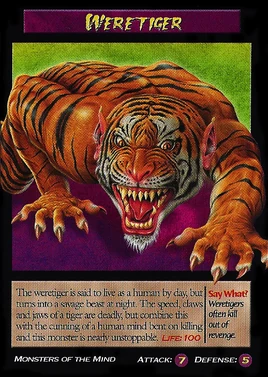 Weretiger | Weird n' Wild Creatures Wiki | Fandom