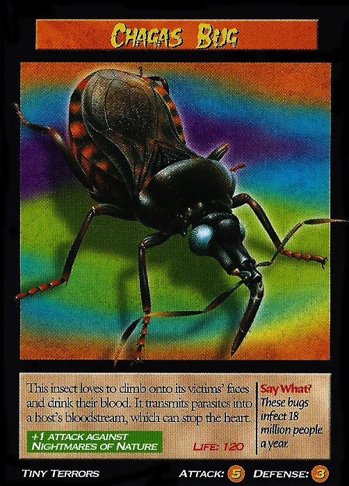 Chagas Bugs | Weird n' Wild Creatures Wiki | Fandom