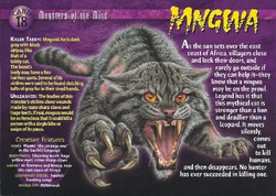 Mngwa | Weird n' Wild Creatures Wiki | Fandom