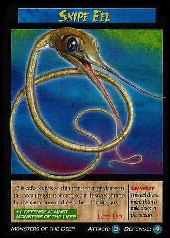 Snipe Eel | Weird n' Wild Creatures Wiki | Fandom