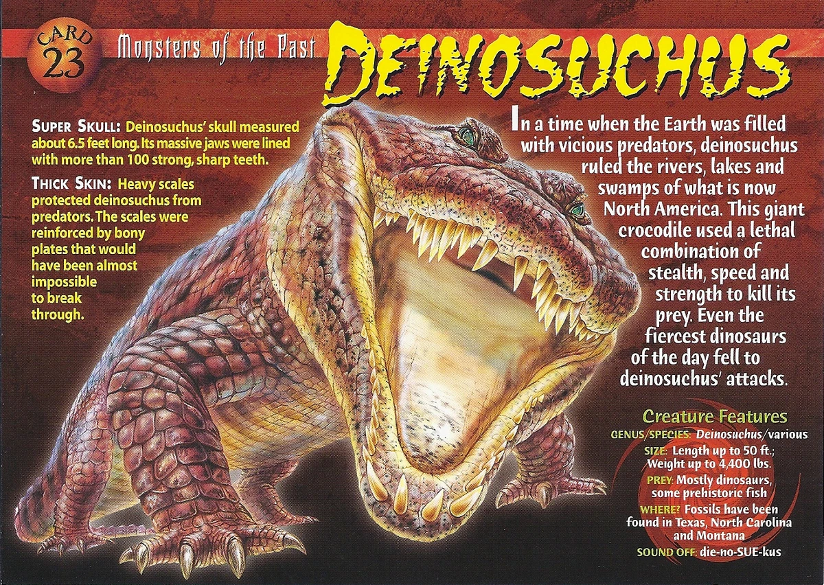 Deinosuchus | Weird n' Wild Creatures Wiki | Fandom