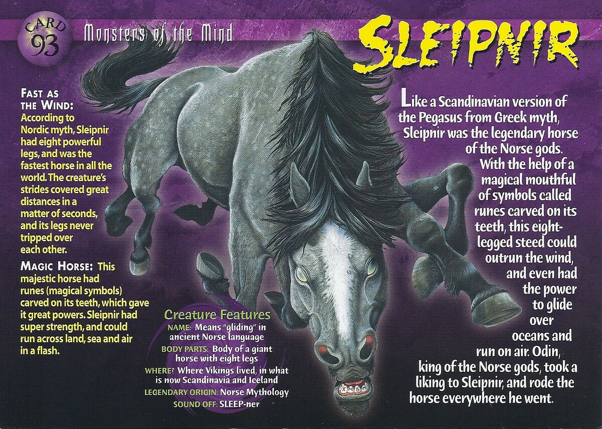 Sleipnir | Weird n' Wild Creatures Wiki | Fandom Sleipnir | Weird n' Wild Creatures Wiki | Fandom