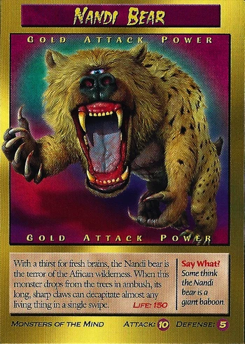 Nandi Bears | Weird n' Wild Creatures Wiki | Fandom