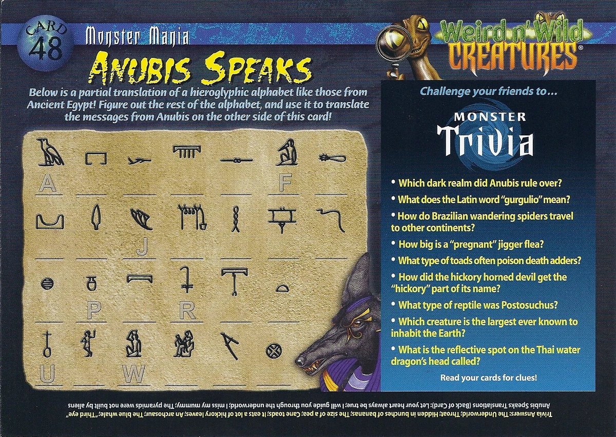 Monster Mania 48 | Weird n' Wild Creatures Wiki | Fandom