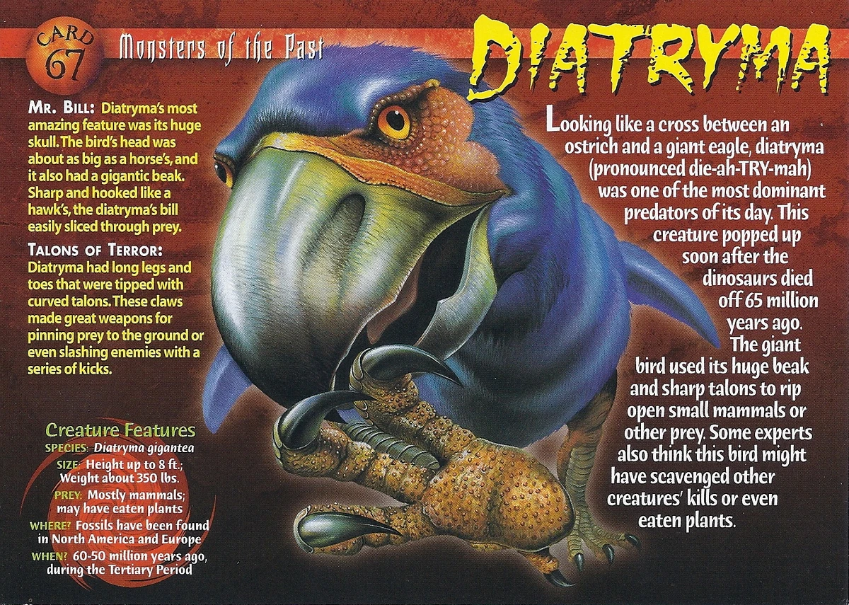 Diatryma | Weird n' Wild Creatures Wiki | Fandom