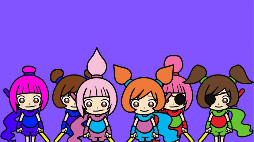Here Come The WarioWare Ninjas | Wiggle Time With Kat And Ana Wiki | Fandom
