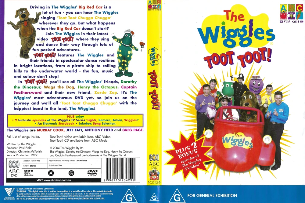 Toot Toot! (video)/Home Video | Wigglebase Wiki | Fandom