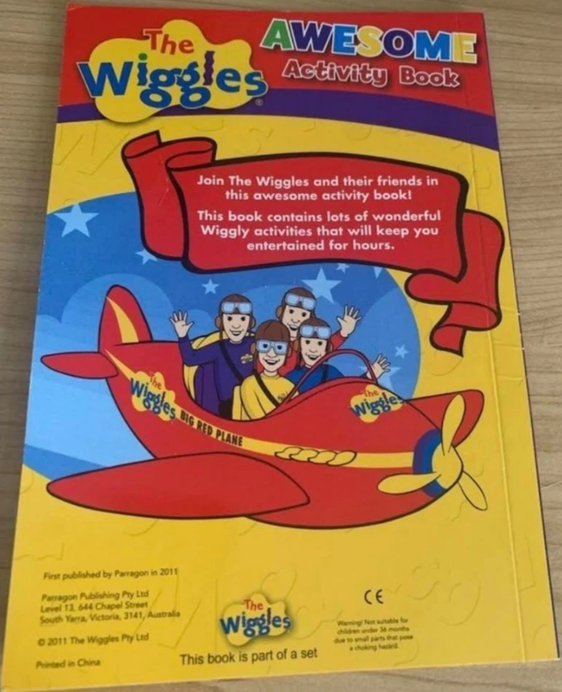 Awesome Activity Book | Wigglepedia | Fandom