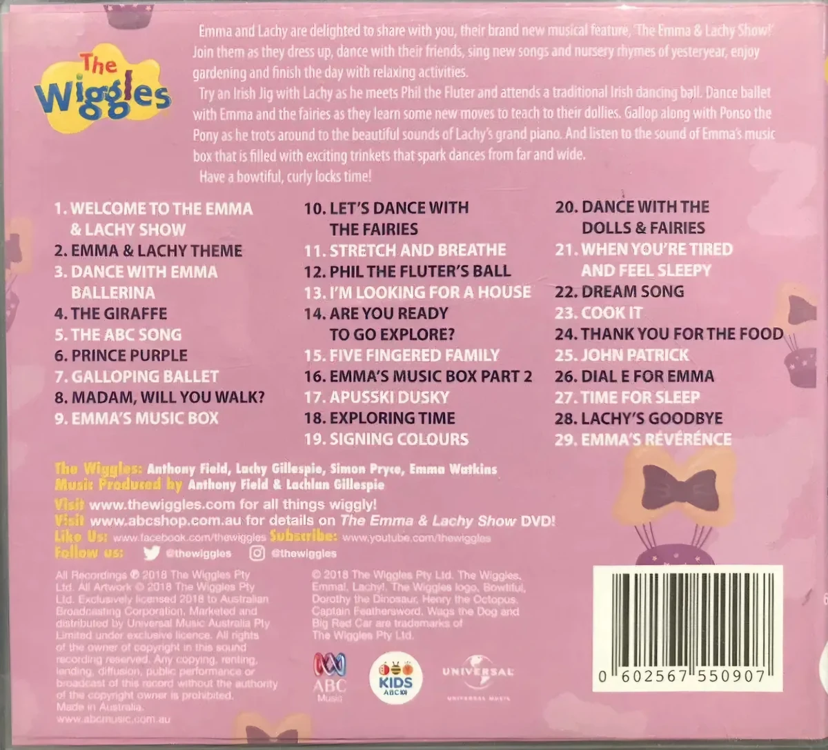 The Emma! & Lachy! Show (album)/Gallery | Wigglepedia | Fandom