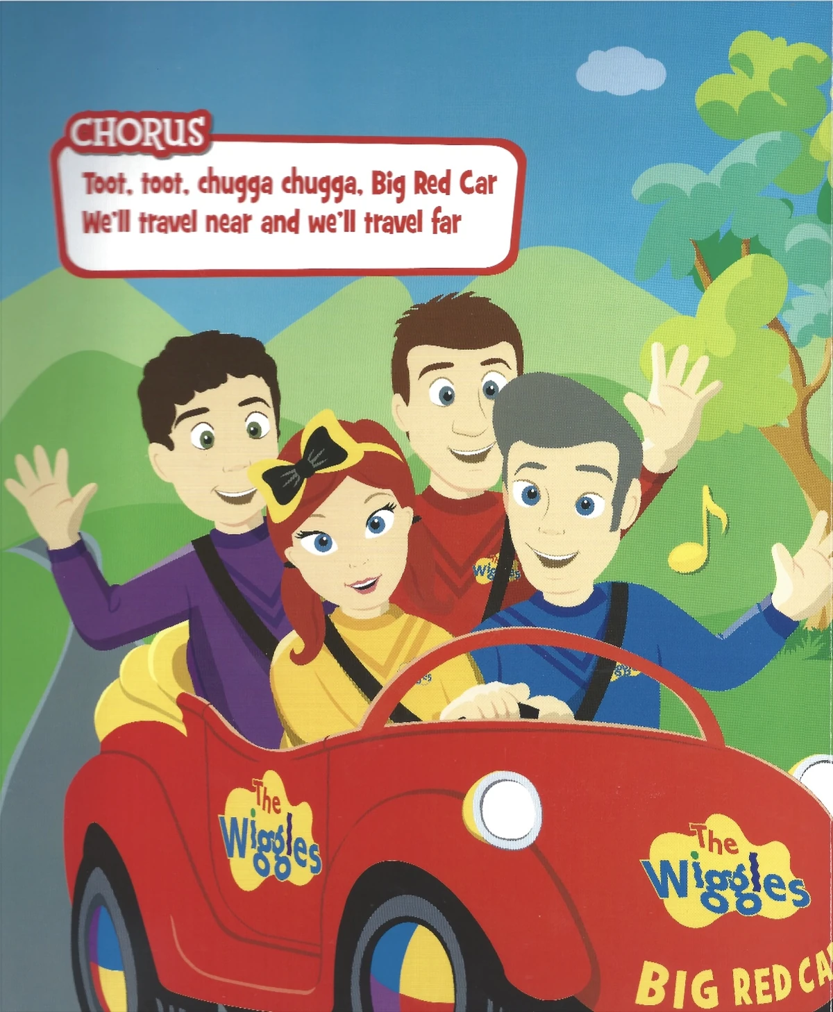 Toot Toot, Chugga Chugga, Big Red Car (book) | Wigglepedia | Fandom