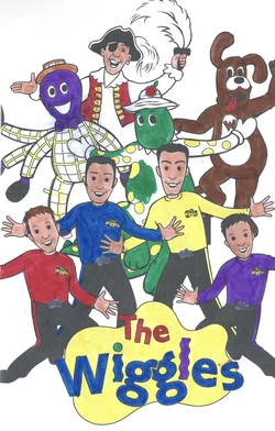 the wiggles logo coloring page