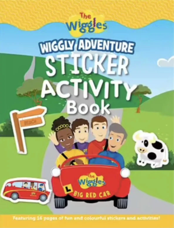 Wiggly Adventure Sticker Activity Book | Wigglepedia | Fandom