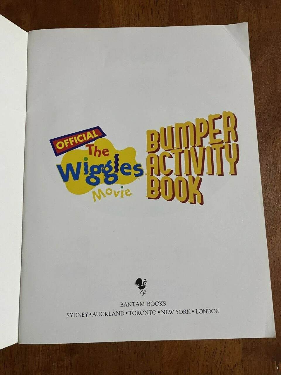 Official The Wiggles Movie Bumper Activity Book | Wigglepedia | Fandom