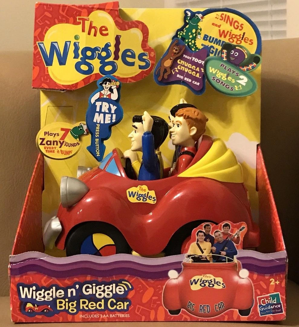 Wiggle n' Giggle Big Red Car | Wigglepedia | Fandom