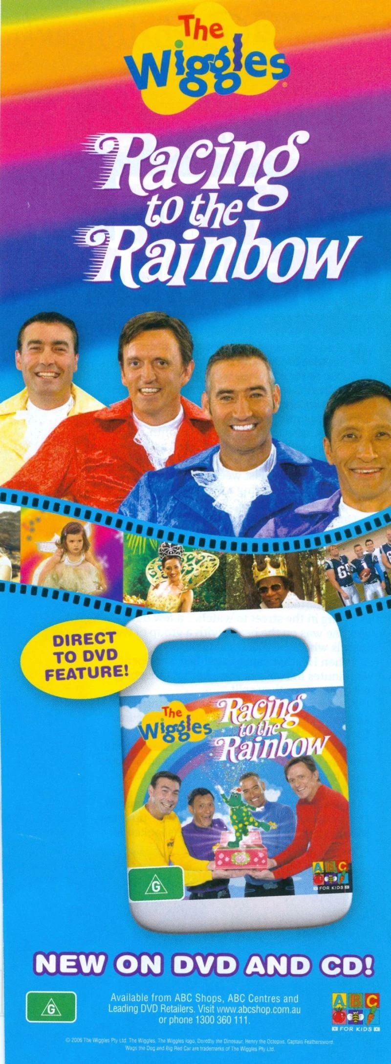 Racing to the Rainbow (video)/Marketing | Wigglepedia | Fandom