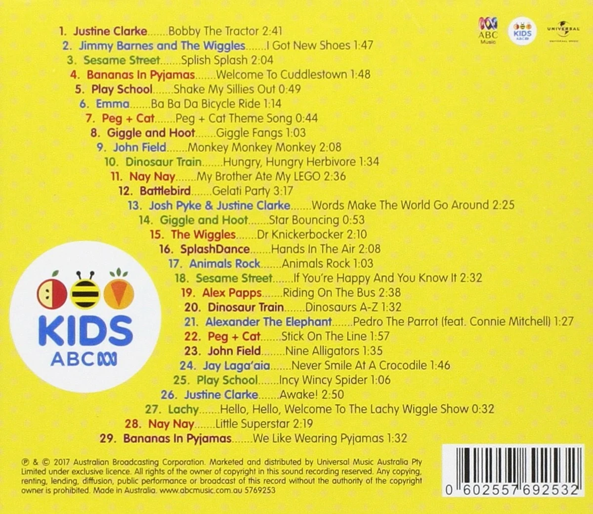 The Best of ABC Kids Volume 5 | Wigglepedia | Fandom