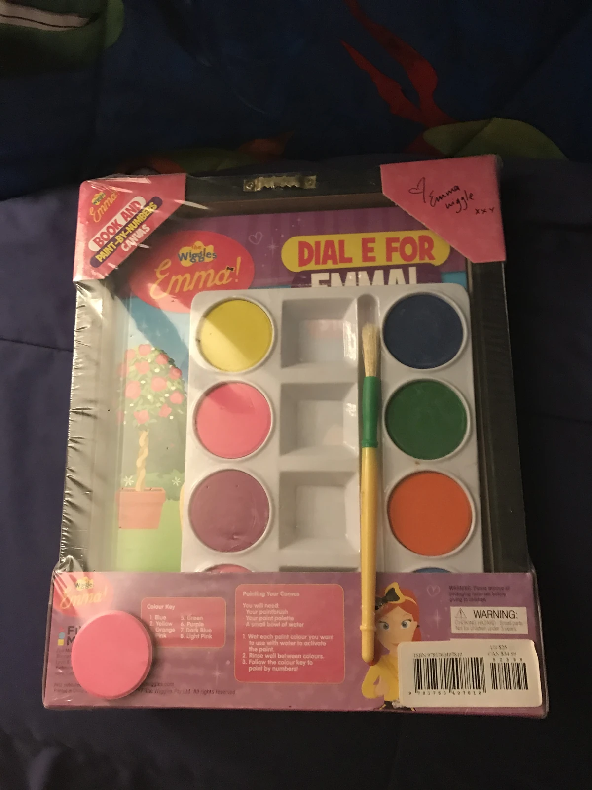 Emma!: Book And Paint-By-Numbers Canvas | Wigglepedia | Fandom