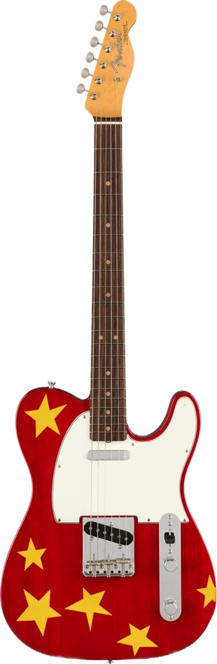 Fender American Vintage Telecaster ("Red Starry Guitar") | Wigglepedia ...