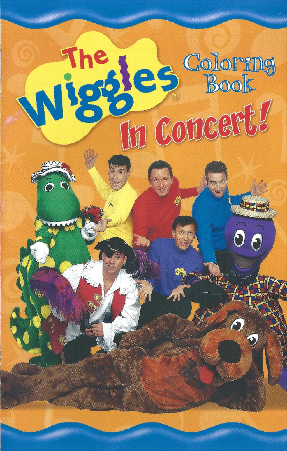 wiggles book coloring